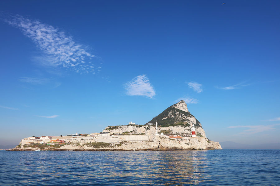 Gibraltar From The Sea - Gibraltar Info
